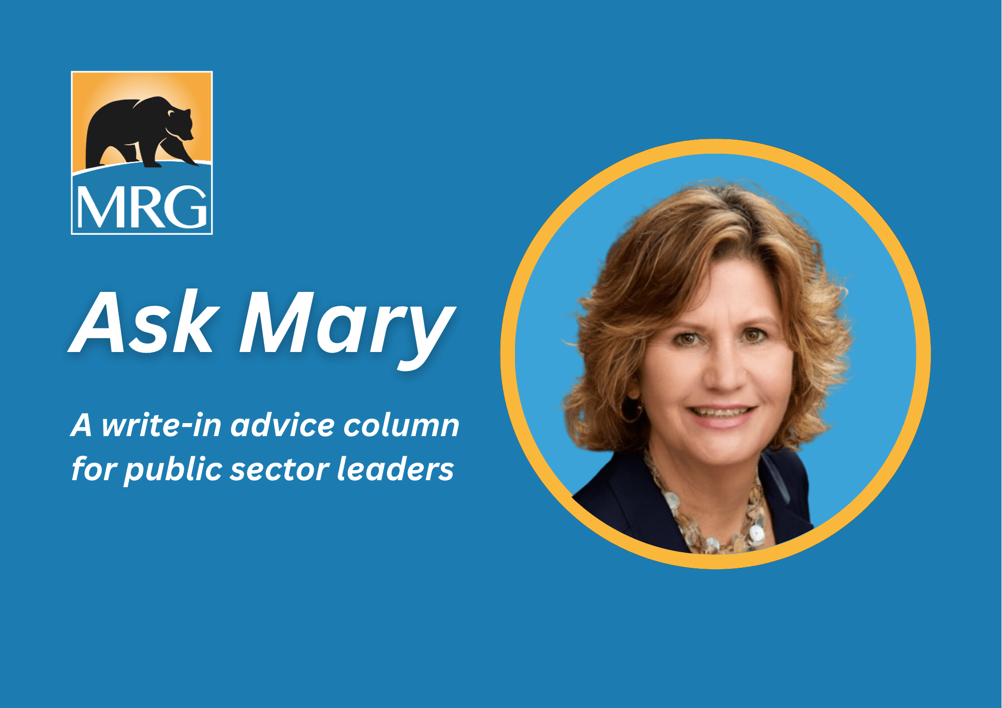 Ask Mary: Building Better Habits As A Leader - MRG, LLC